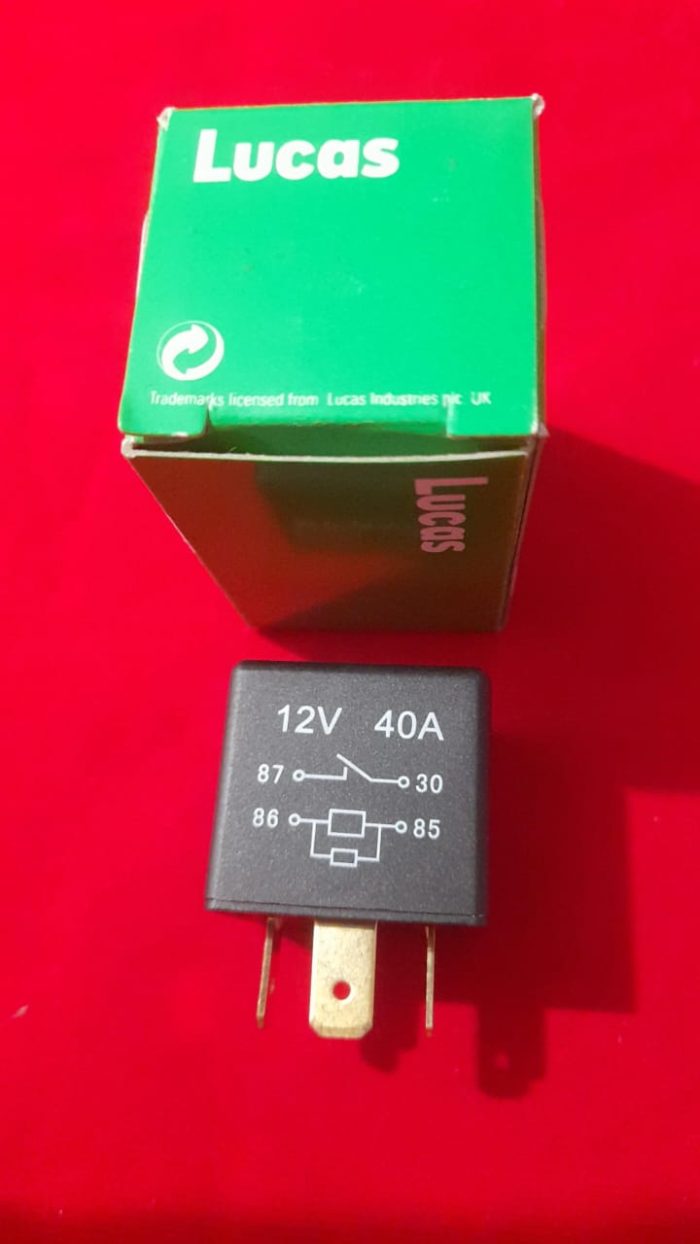 Lucas RELAY – 4 TERMINAL 40A 90> + – InnovONE MINI Spares